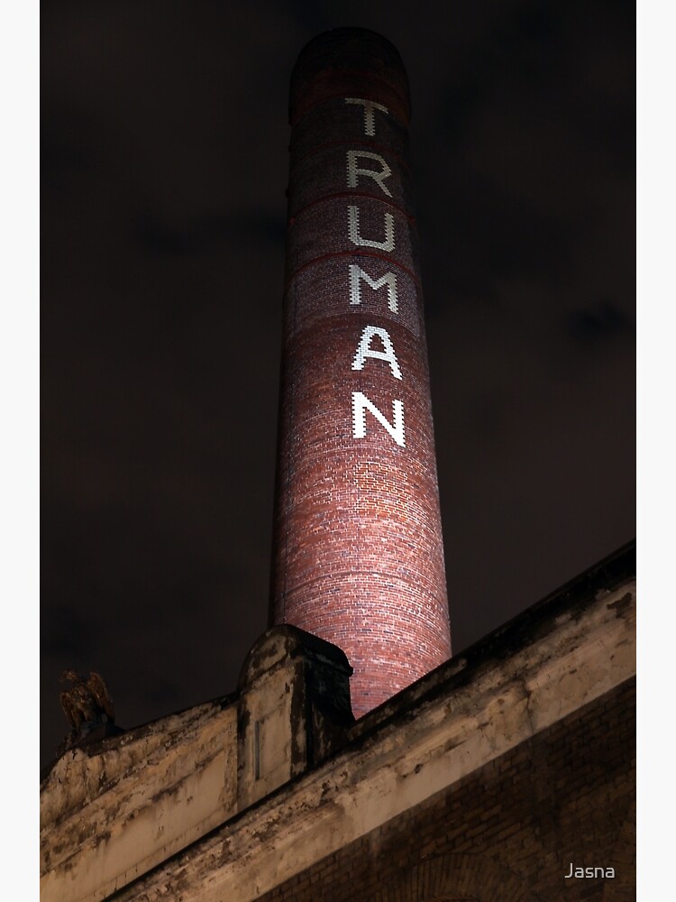 "Truman Chimney in Brick Lane" Poster by Jasna | Redbubble