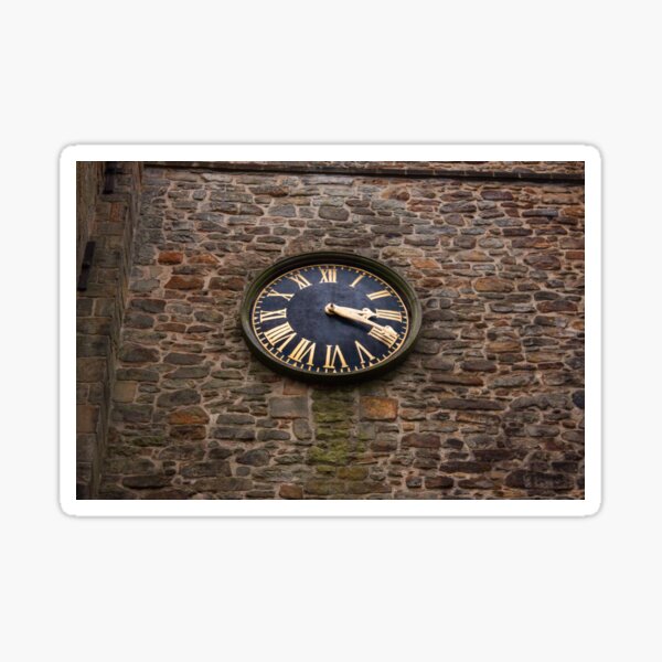 "Church Clock" Sticker by GNHCreative | Redbubble