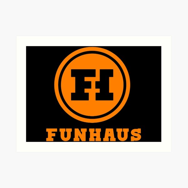 "Funhaus Logo" Art Print for Sale by sianopie | Redbubble
