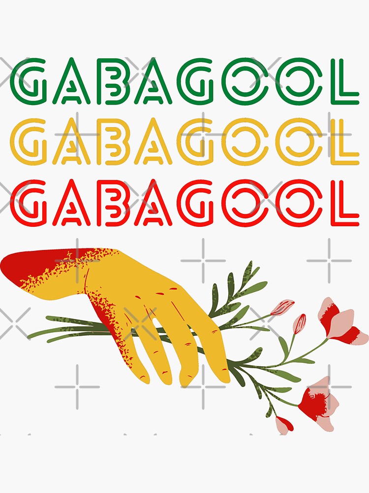 "GABAGOOL" Sticker by magicarrows | Redbubble