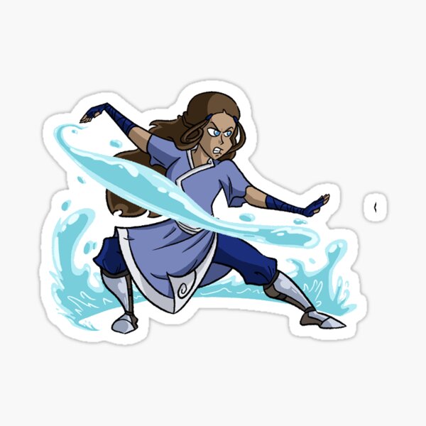 "Katara" Sticker by Ajdep | Redbubble