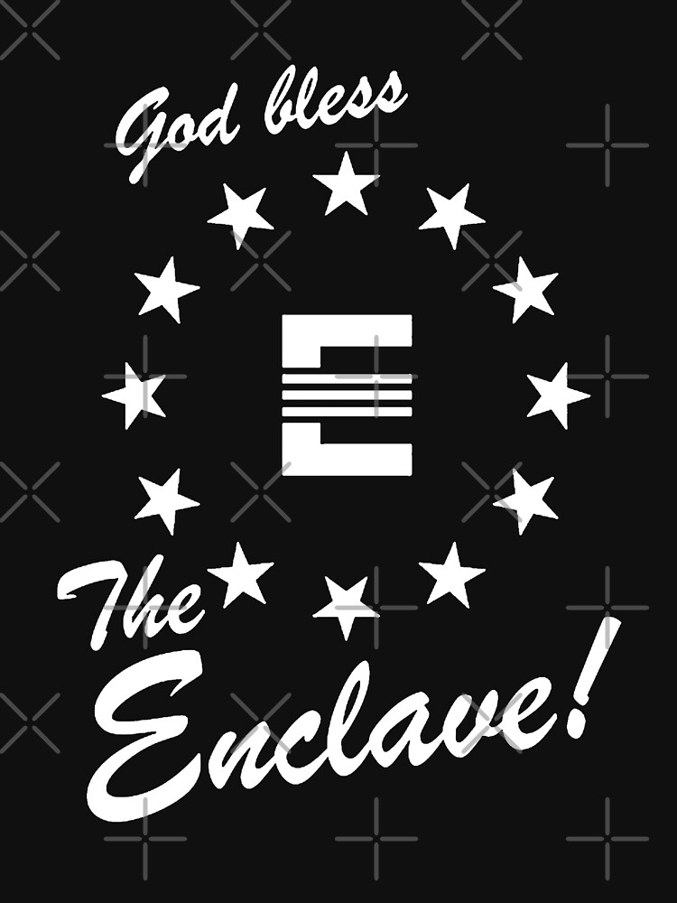 "God Bless The Enclave logo - High quality" T-shirt for Sale by Geempah ...