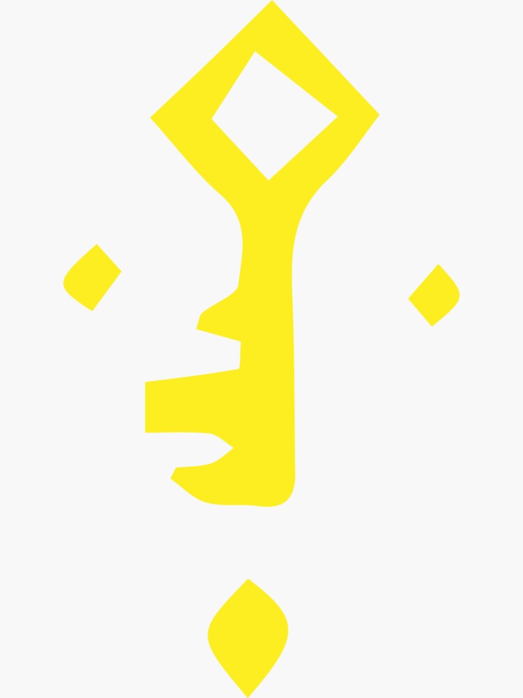 "Gold Hoarders Key Symbol - Sea of Thieves " Sticker for Sale by -Panda ...