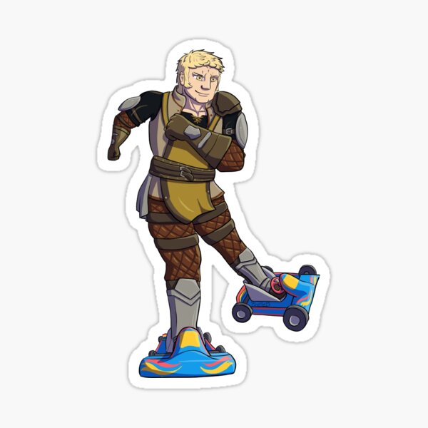 "Raphael, the Kart Giant!" Sticker by Pinette15 | Redbubble