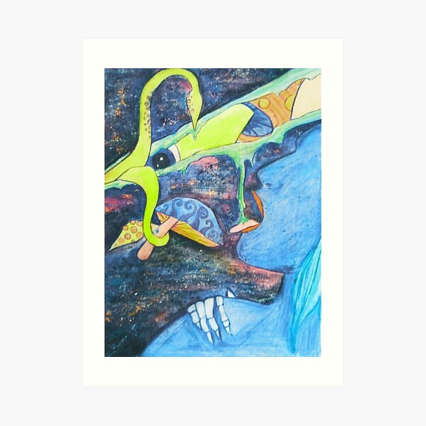 "Rip in the Space Time Continuum" Art Print by Hallucinogenius | Redbubble