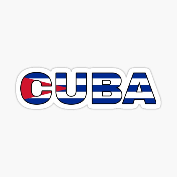 "Flag of Cuba" Sticker by Bc31 | Redbubble