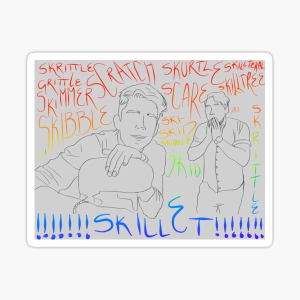 "Unus Annus Ethan Struggling to Say Skillet" Sticker for Sale by J-and ...