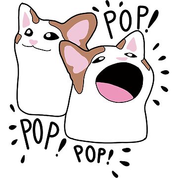 "Pop cat | Pop cat click " Photographic Print for Sale by ShinyDesignss ...