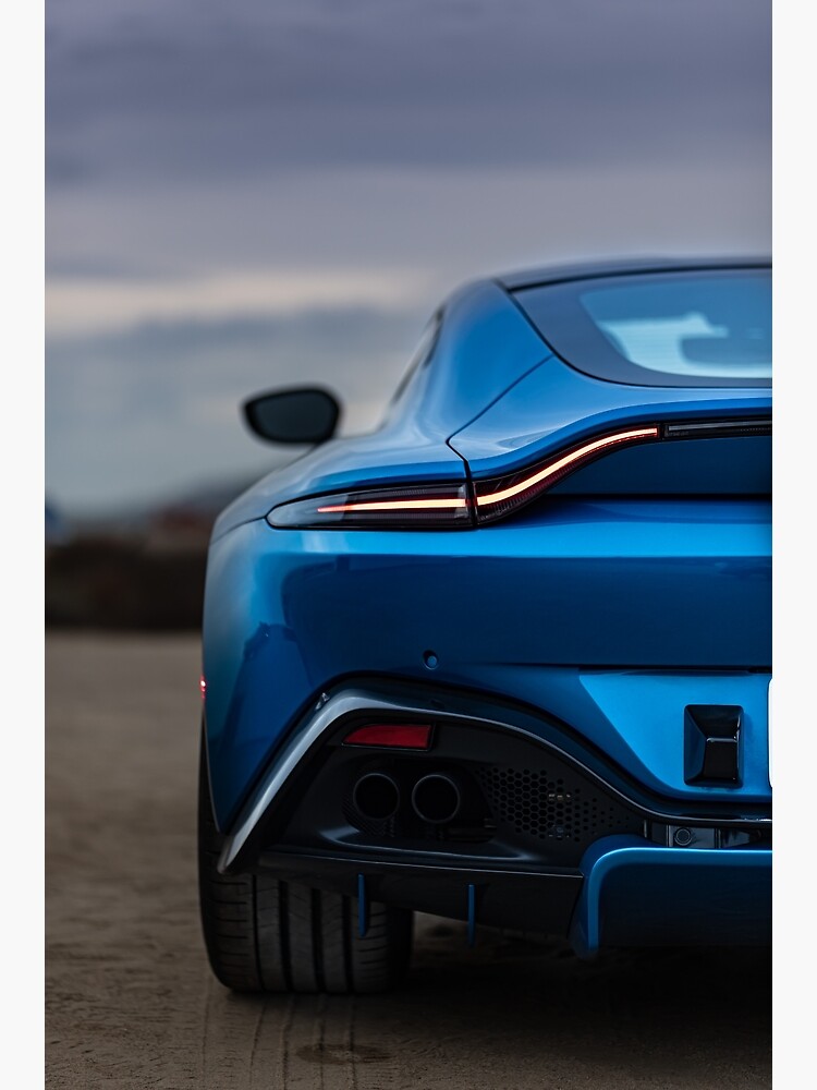 "Aston Martin Vantage Rear End" Art Print for Sale by TCLEMMEN2 | Redbubble