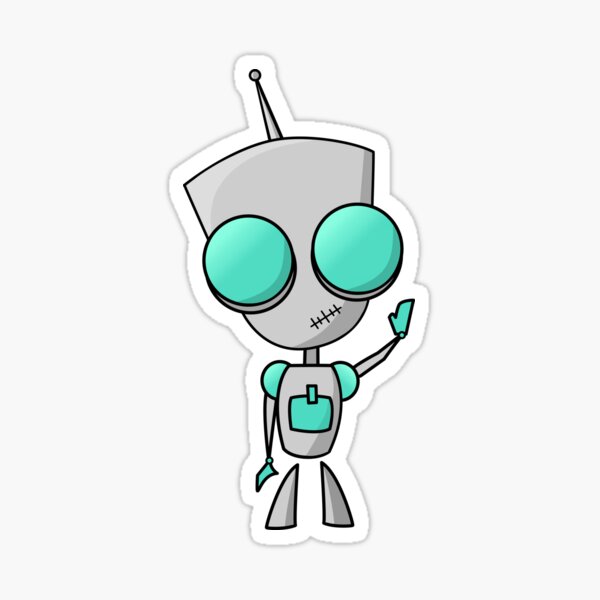 Invader Zim Stickers | Redbubble