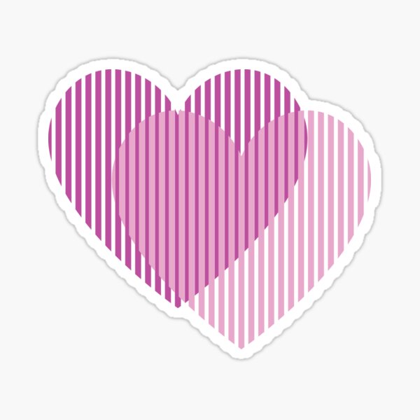 "purple heart" Sticker by TiffanyWoo | Redbubble