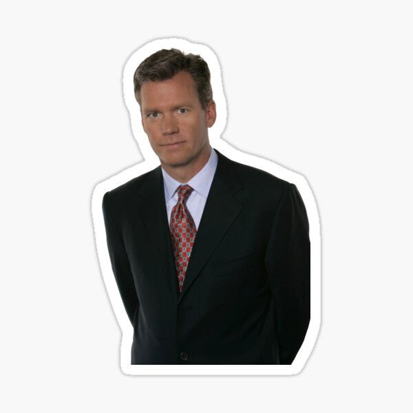 "Chris Hansen" Sticker for Sale by UnPEngineer | Redbubble