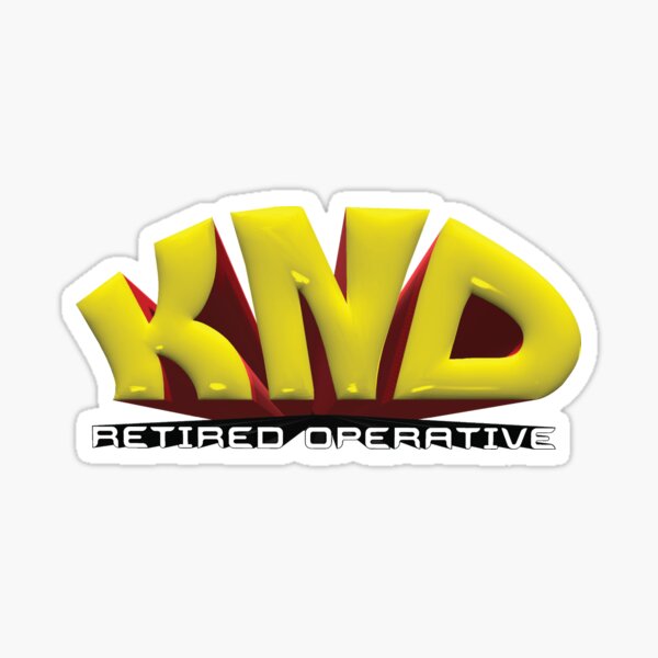 "Codename Kids Next Door: Retired Operative" Sticker for Sale by ...