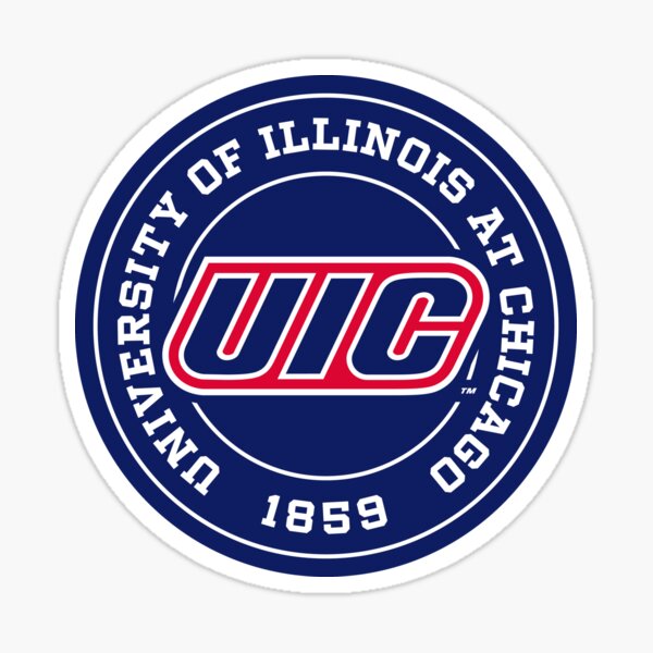 "University of Illinois at Chicago - UIC" Sticker for Sale by ...
