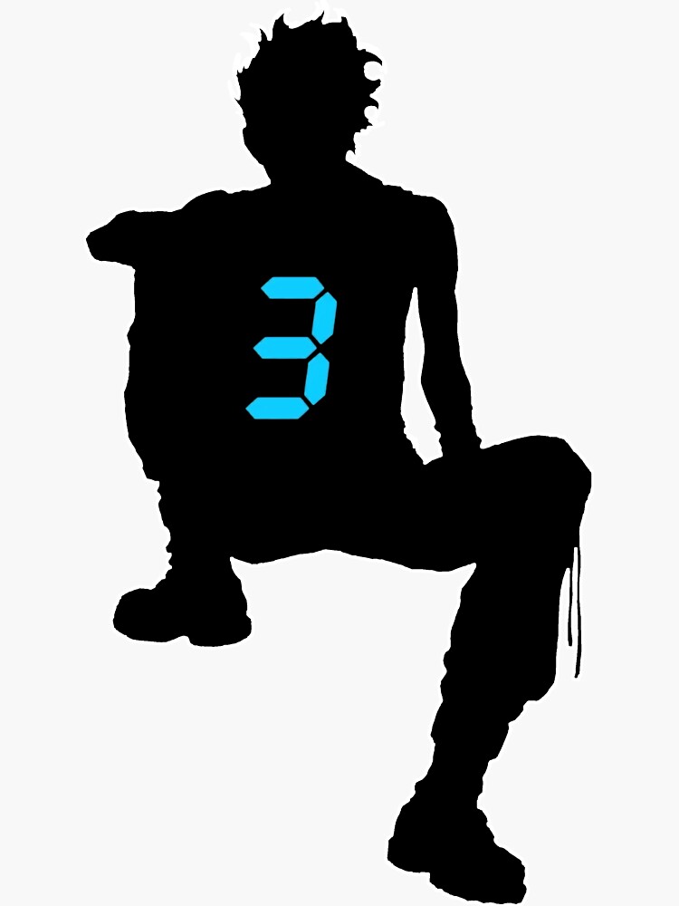 "Zero Escape 999 Santa" Sticker for Sale by Otto- | Redbubble