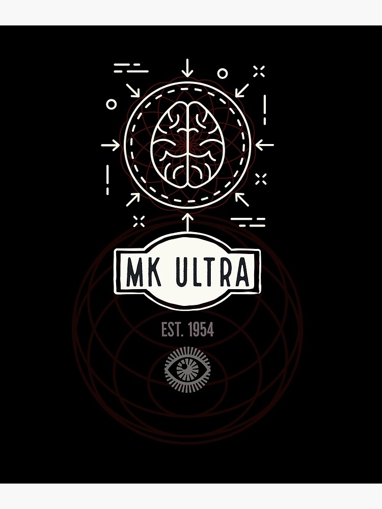 "MK Ultra" Poster for Sale by Viridium | Redbubble