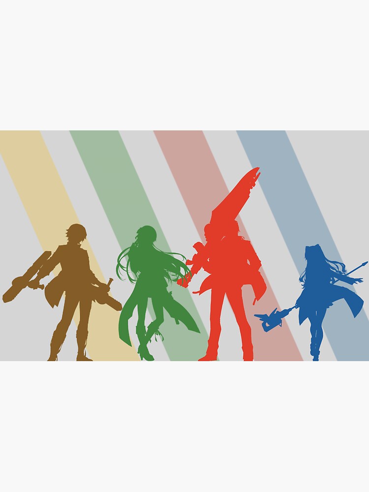 "Trails to Zero // Azure" Sticker for Sale by vivieno | Redbubble