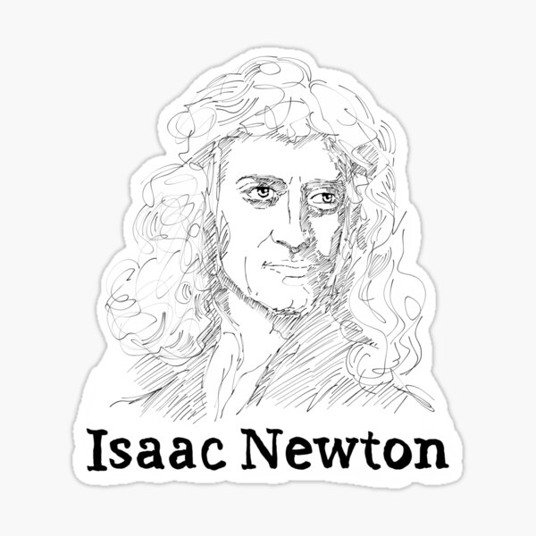 Isaac Newton Coloring Pages [2025]