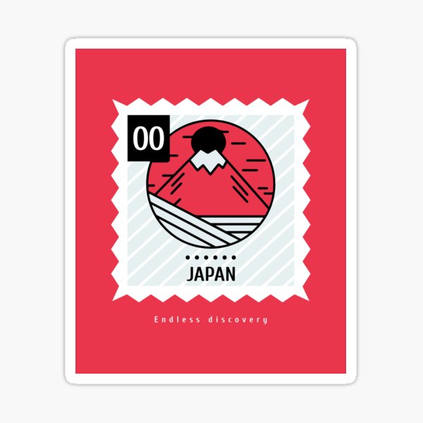 "JAPAN" Sticker for Sale by AladdinMktgs | Redbubble