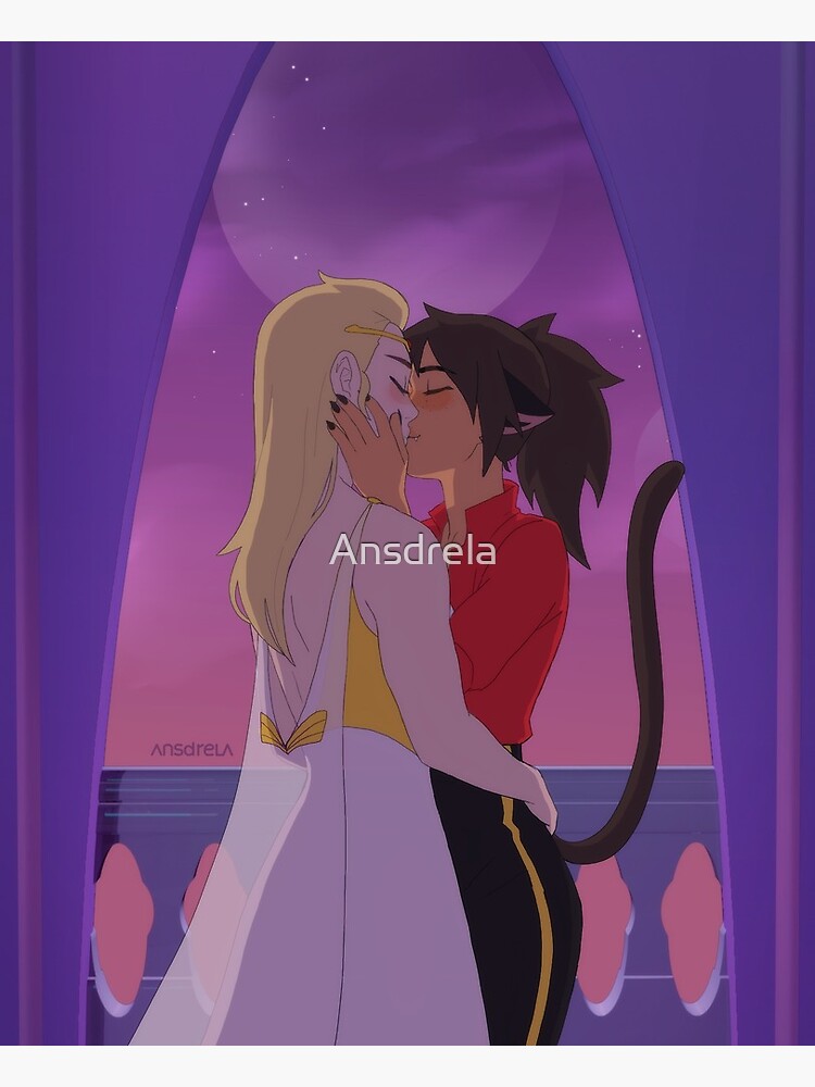"Catradora Future kiss" Photographic Print by Ansdrela | Redbubble