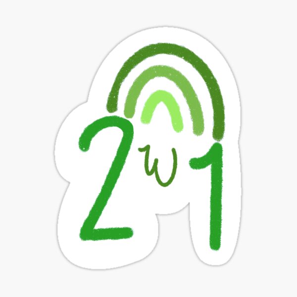 "Enneagram 2w1" Sticker for Sale by amrabon | Redbubble