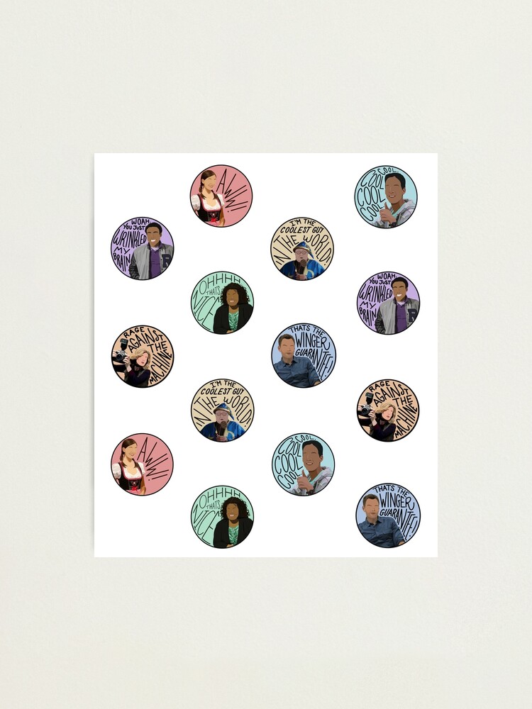 "The Greendale Seven Pack" Photographic Print by Sagwa2007 | Redbubble