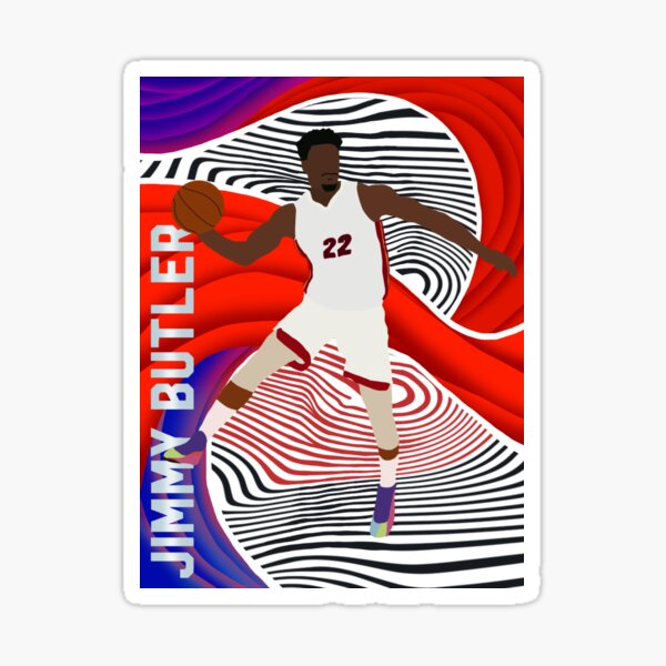 "JB Basketball Card" Sticker for Sale by EJR13 | Redbubble