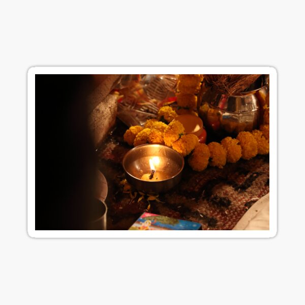 Pooja Stickers | Redbubble