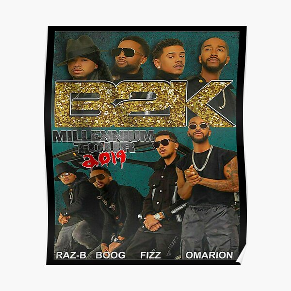 "Vintage 9039s Inspired B2k Millenium Tour" Poster by HiAndSmile ...