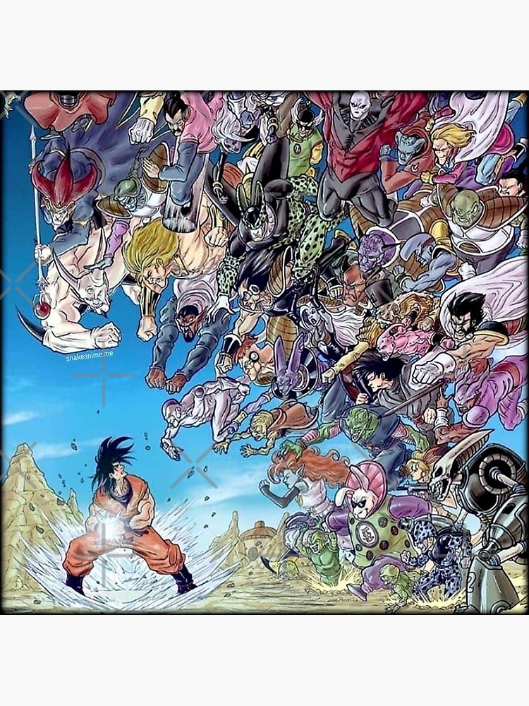 "Goku's enemy" Sticker by XpectLudo | Redbubble