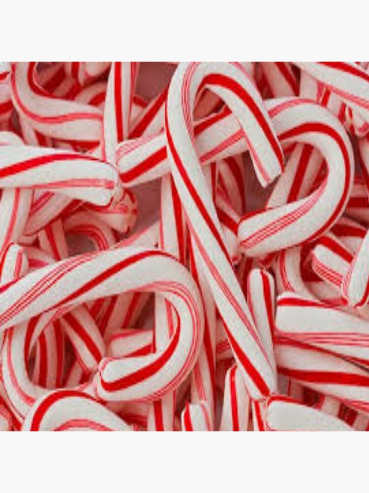 Candy canes Christmas candy Clock sold by Aurore Amaranth | SKU ...