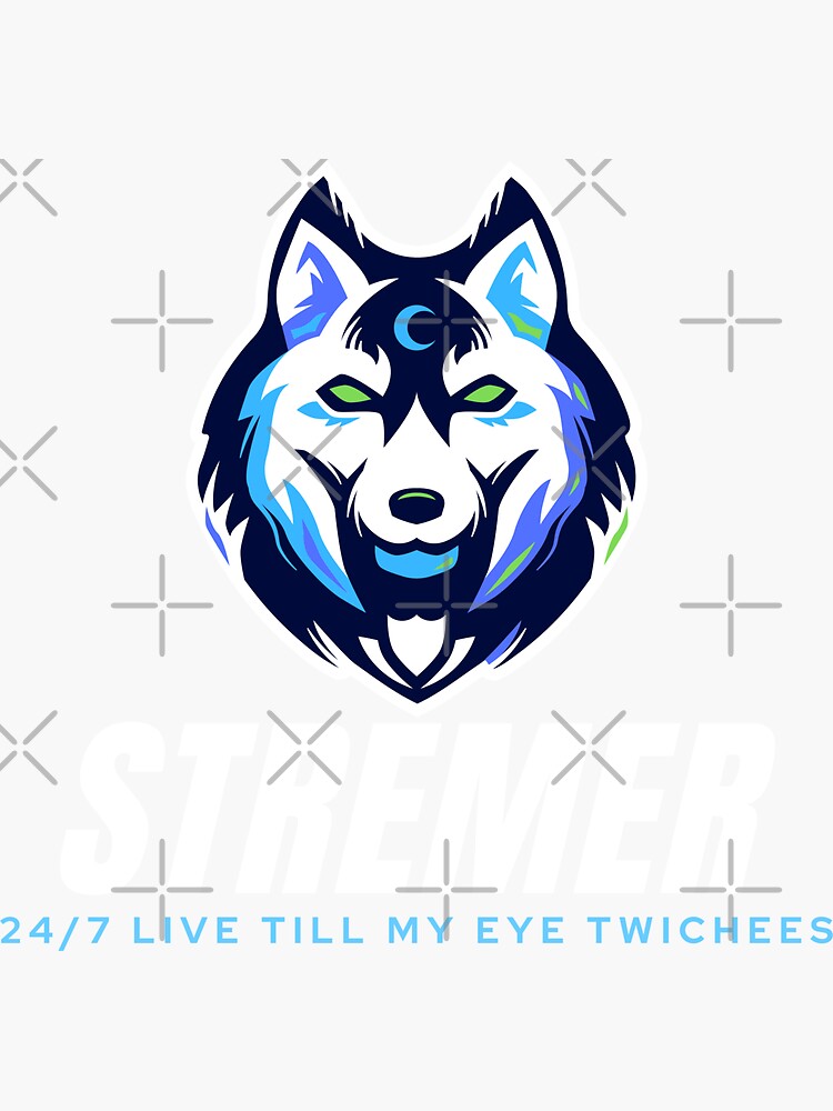 "streamers shirts and clothes " Sticker for Sale by Wassimskills ...