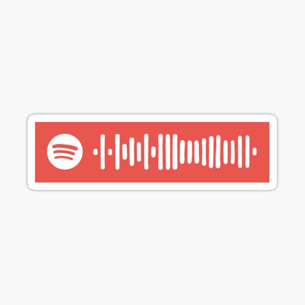 You I One Direction Spotify Code Stickers | Redbubble