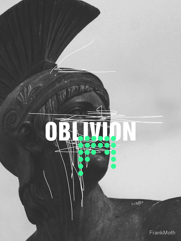 "Oblivion" Sticker for Sale by FrankMoth | Redbubble