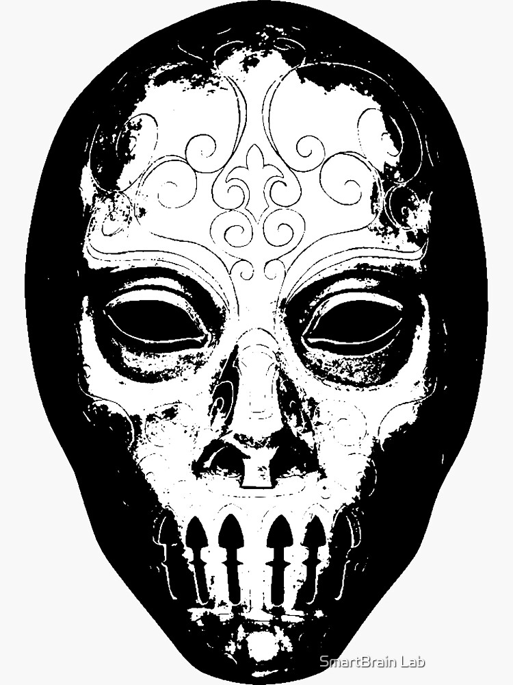 "The Death Eater Dark Tatoo Mark FanArt Design" Sticker for Sale by ...