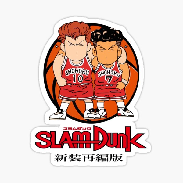 Slam Dunk Anime Stickers | Redbubble