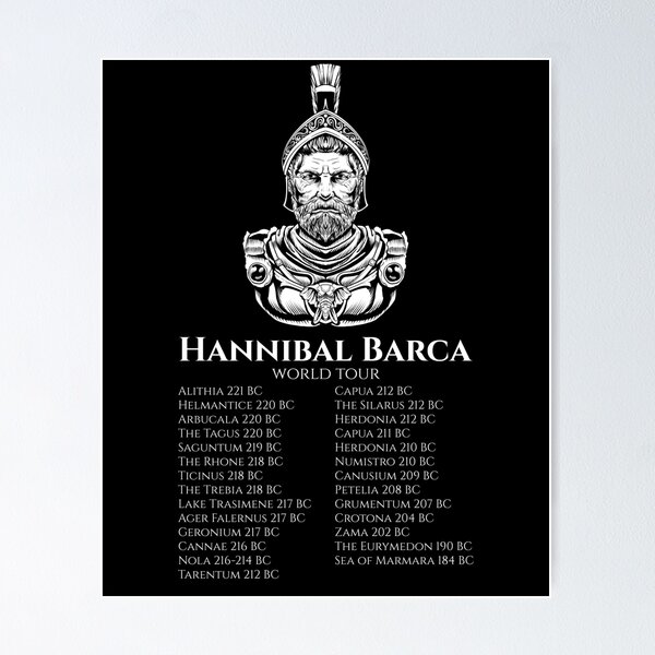 "Hannibal Barca World Tour - Second Punic War - Carthaginian History ...
