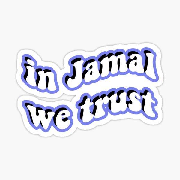 ""in Jamal we trust" on my block | Netflix " Sticker for Sale by ...