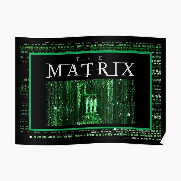 "The Matrix" Poster for Sale by AndreyPan | Redbubble