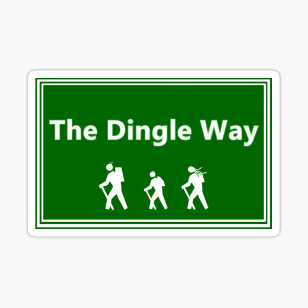 "Dingle Way Ireland" Sticker by Souvenir24 | Redbubble