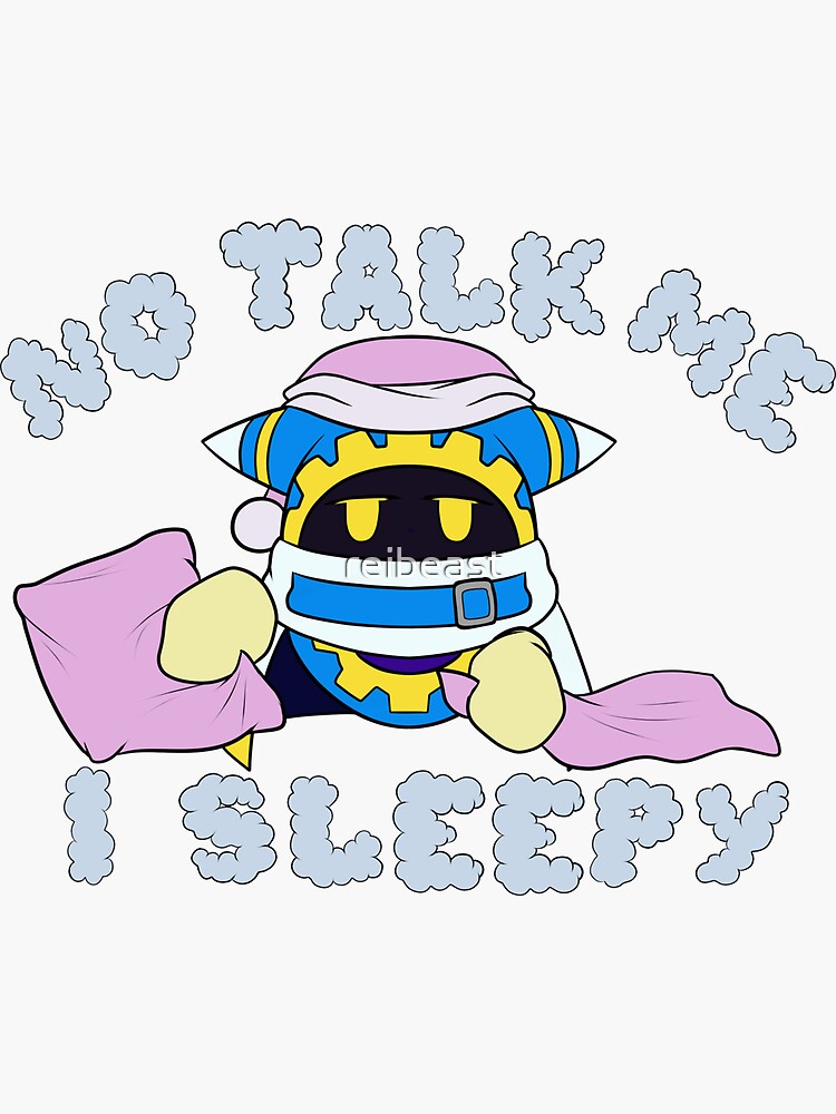 "Sleepy Magolor" Sticker for Sale by reibeast | Redbubble