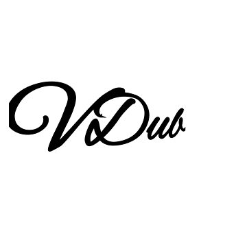 "VDub" Sticker for Sale by rickyjanzen | Redbubble