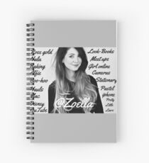 Zoella: Spiral Notebooks | Redbubble