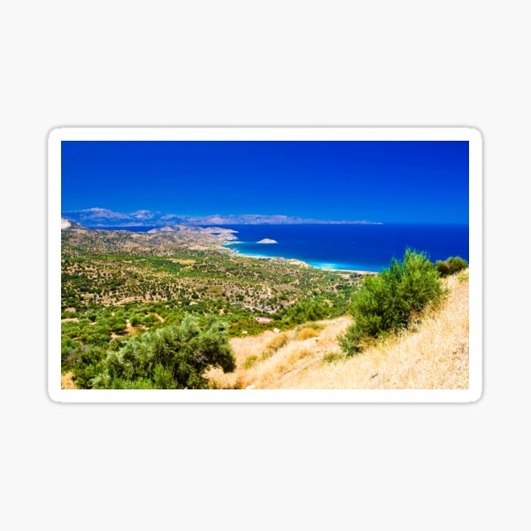 "Crete" Sticker by HalinaJ | Redbubble