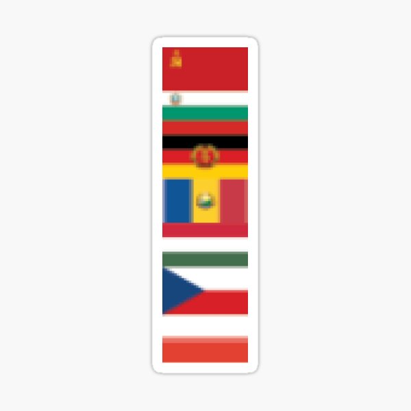 "Warsaw Pact" Sticker for Sale by koryo | Redbubble