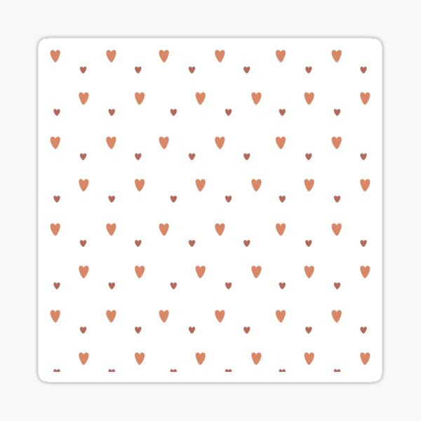 "Heart pattern" Sticker by Designs1012 | Redbubble