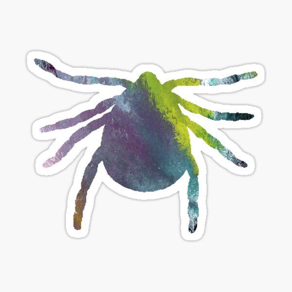 "Tick " Sticker by MordaxFurritus | Redbubble