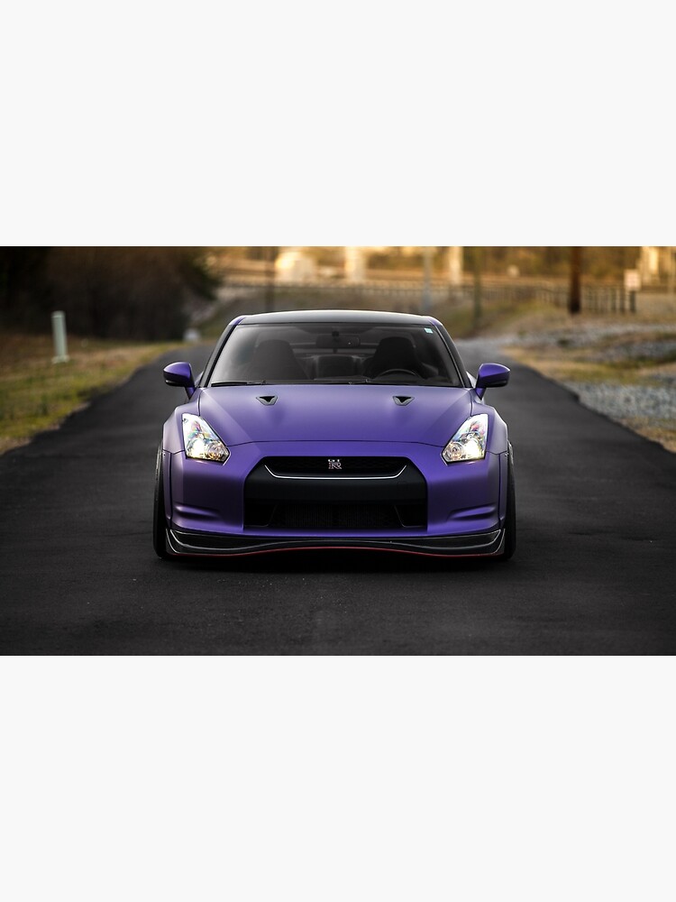 "Purple R35 GTR" Photographic Print by MikeKuhnRacing | Redbubble