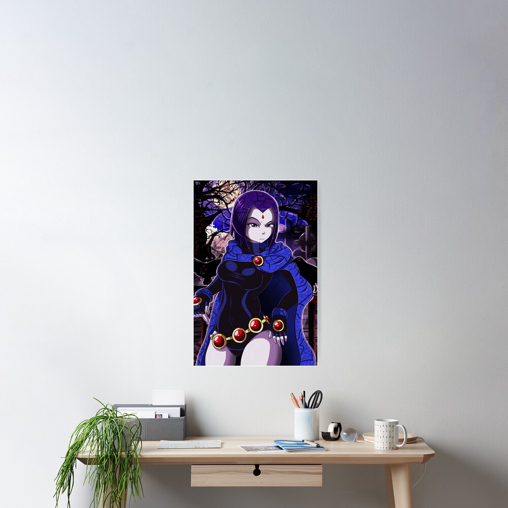 "Teen Titans: Raven" Poster for Sale by darkmirroremo23 | Redbubble