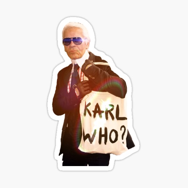 Karl Lagerfeld Stickers | Redbubble
